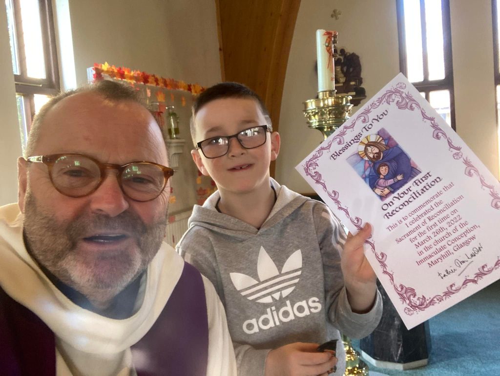 Celebration of First Confession - Immaculate Conception